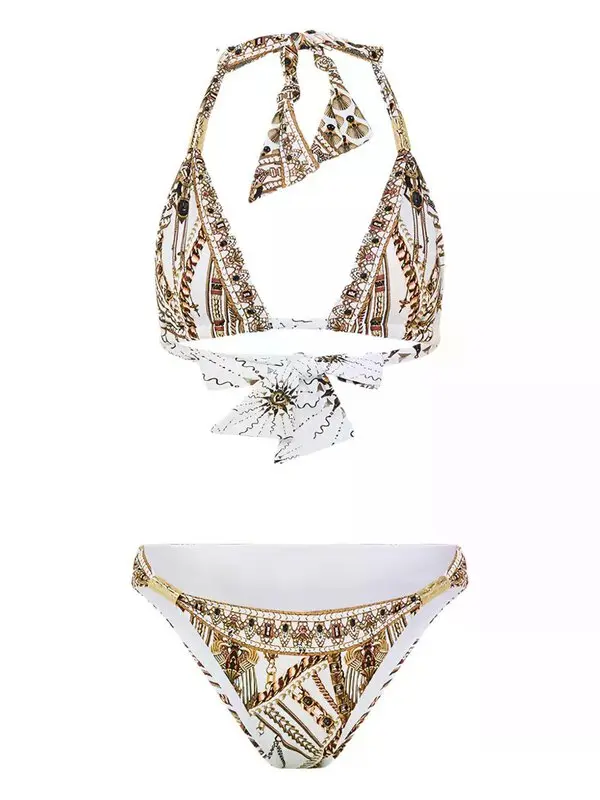 Camilla The Goddess Energy Bikini - White