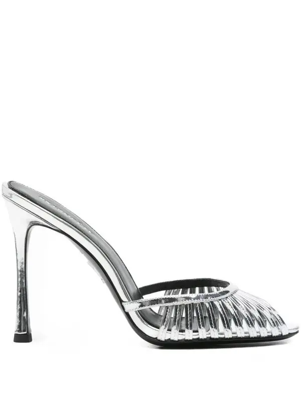 Retrofete 105mm Allistair Mules - Silver