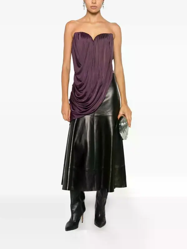 Giuseppe Di Morabito Draped Strapless Top