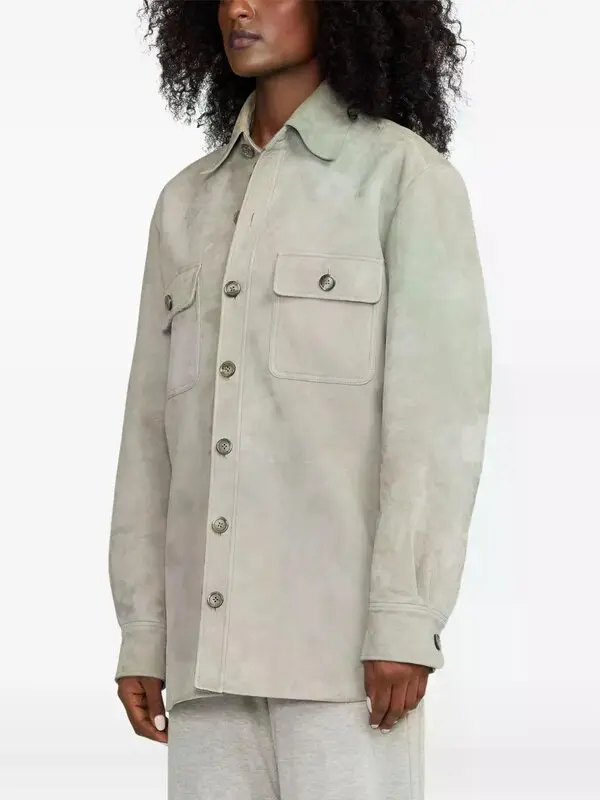 Ralph Lauren Chest-pockets Suede Jacket