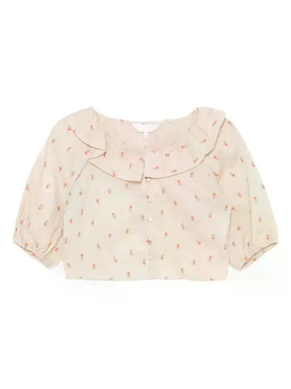TO B. BY AGNÈS B. Embroidered Shirt