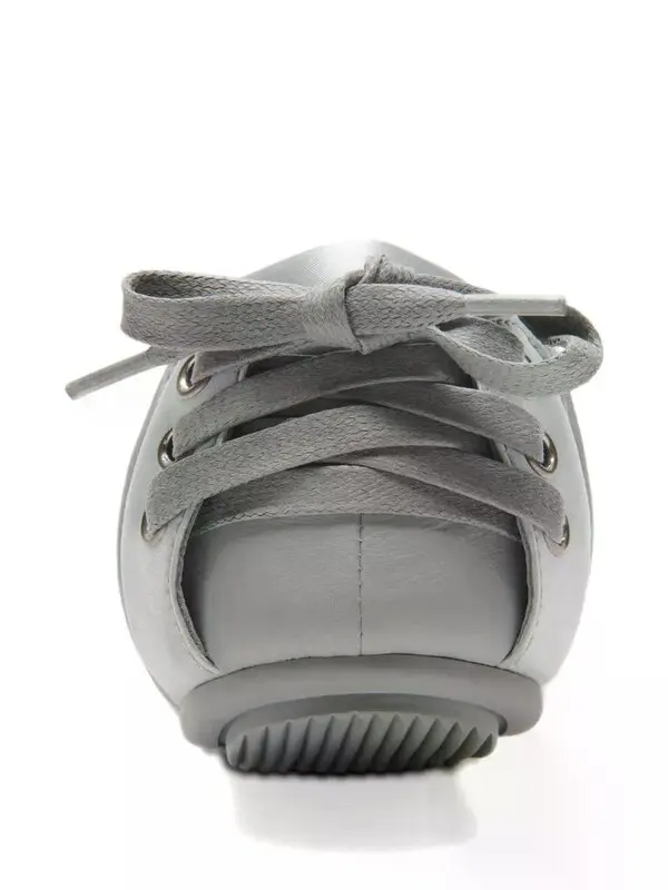 Acne Studios Satin Ballet Flats - Grey