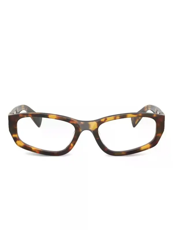 Miu Miu Tortoiseshell Pattern Eyeglasses - Brown
