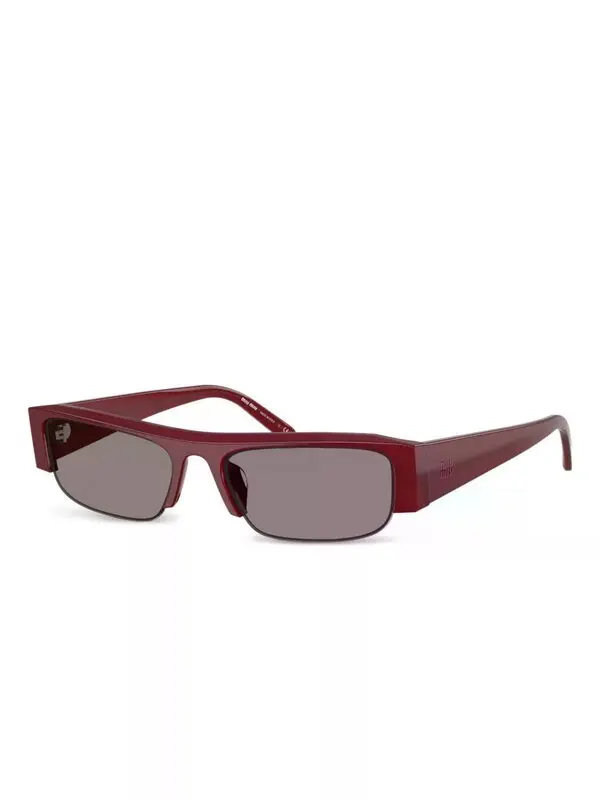 Miu Miu Vedete Rectangle-frame Sunglasses