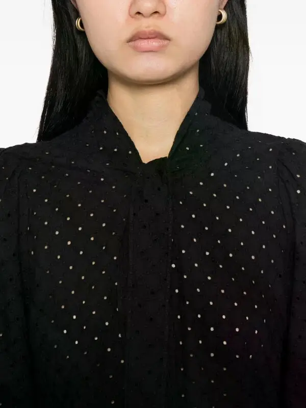 TO B. BY AGNÈS B. Eyelet-detailing Shirt