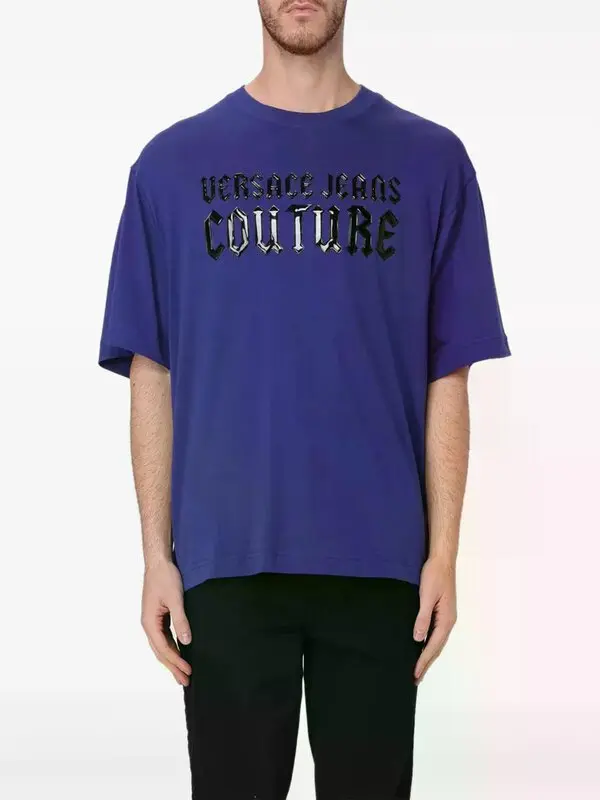 Versace Logo T-shirt - Blue