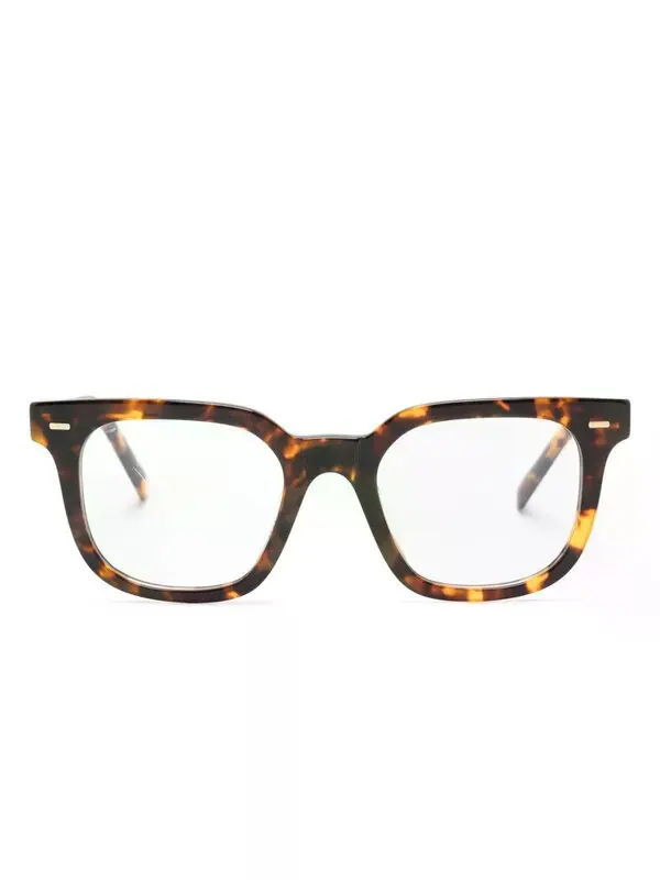 Miu Miu Square-frame Glasses - Brown