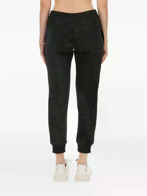 Moschino All-over Monogrammed Track Pants