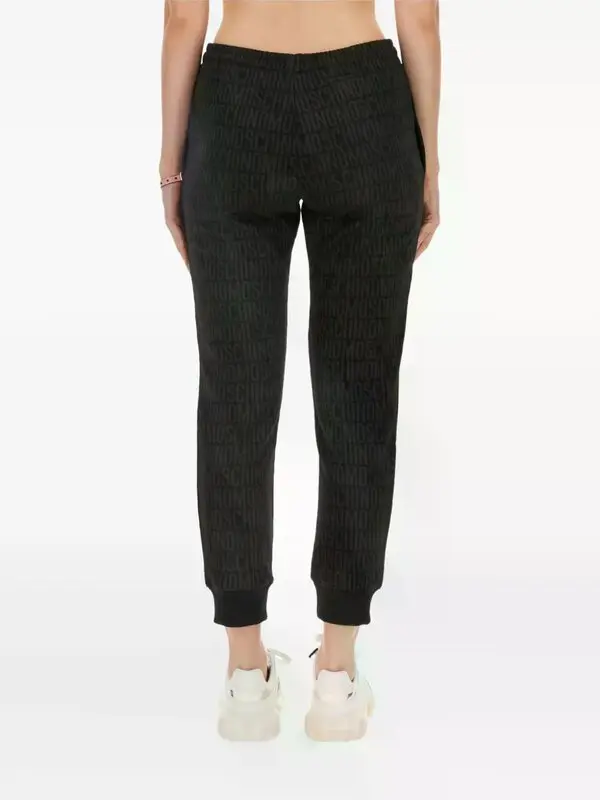 Moschino All-over Monogrammed Track Pants