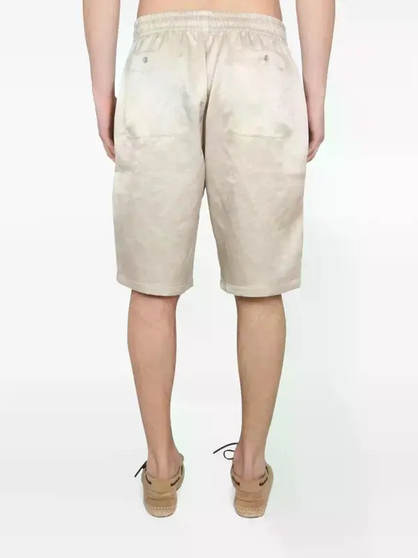 Needles Drawstring Bermuda Shorts