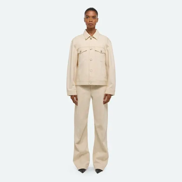 Helmut Lang Classic Trucker Jacket - Ecru
