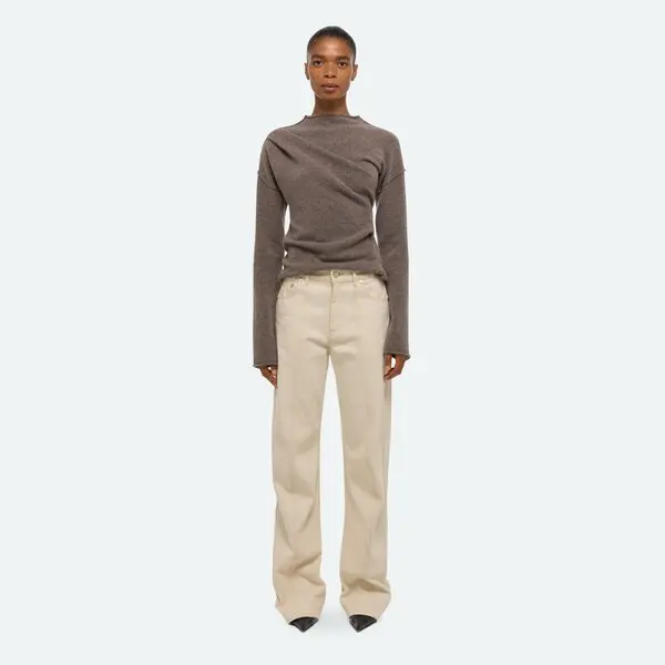 Helmut Lang Relaxed Fit Jeans - Ecru