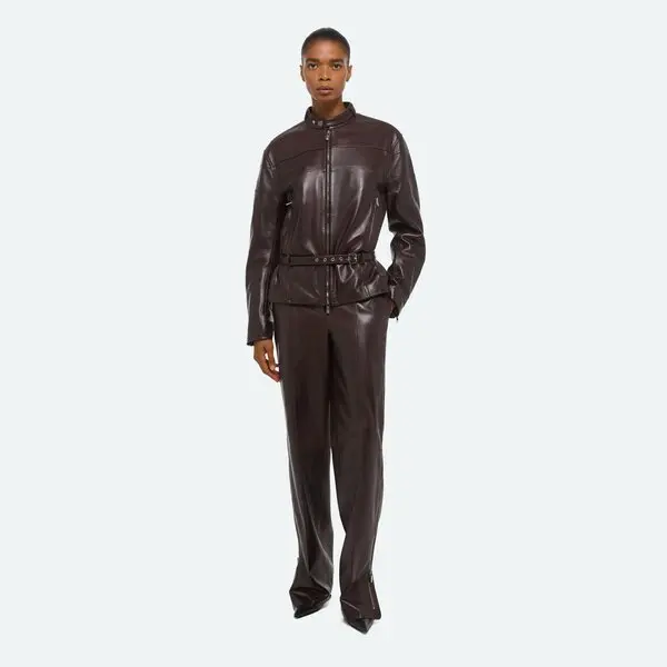 Helmut Lang Leather Moto Jacket