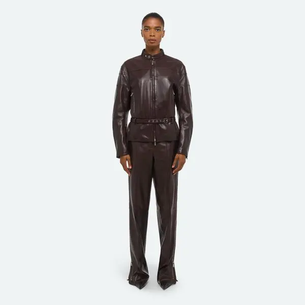 Helmut Lang Leather Moto Jacket
