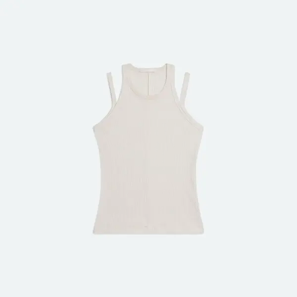 Helmut Lang Racer Strap Tank - Winter White