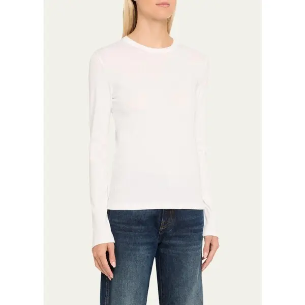 Vince Long-sleeve Crewneck T-shirt - Black