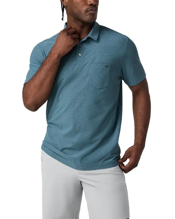 Vuori Ace Polo Shirt - Pond