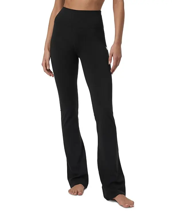 Vuori Allthefeels Slim Flare Leggings - Black