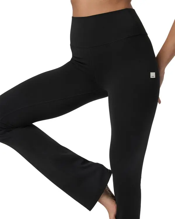 Vuori Allthefeels Slim Flare Leggings - Black