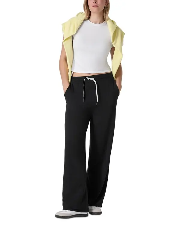 Vuori Wide Leg Pants - Black