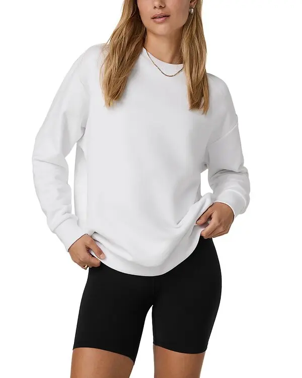 Vuori Restore Oversized Sweatshirt - White