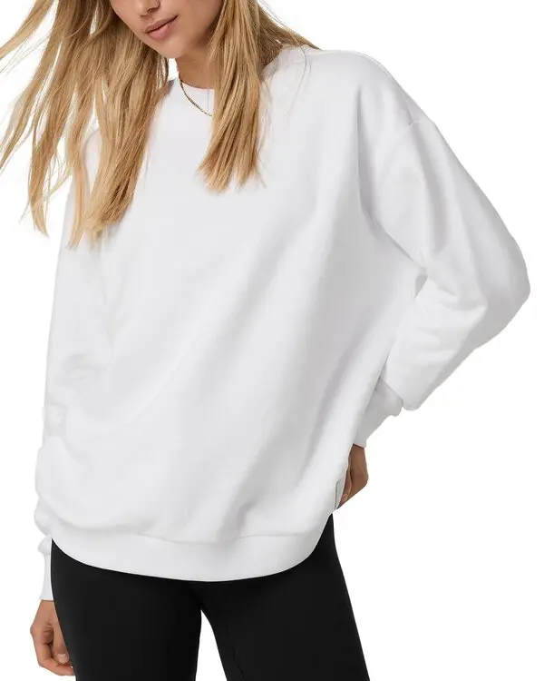 Vuori Restore Oversized Sweatshirt - White