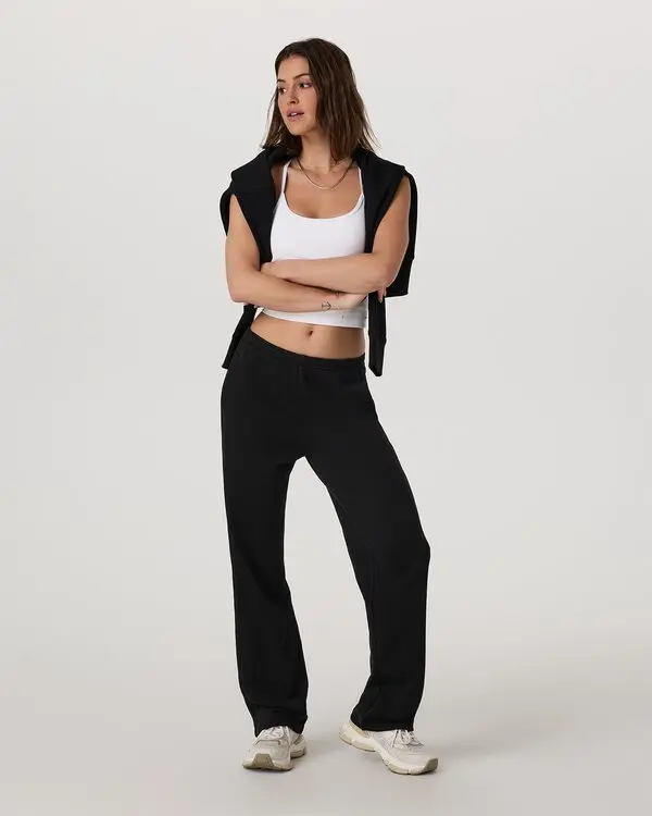 Vuori Straight Leg Sweatpants - Black