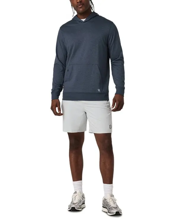 Vuori Athletic Fit Hoodie - Azure