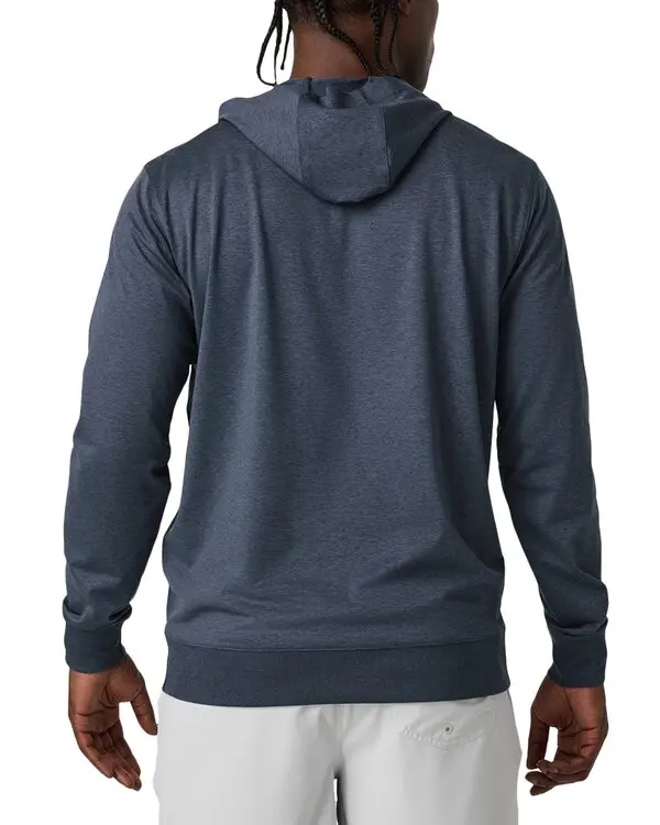 Vuori Athletic Fit Hoodie - Azure