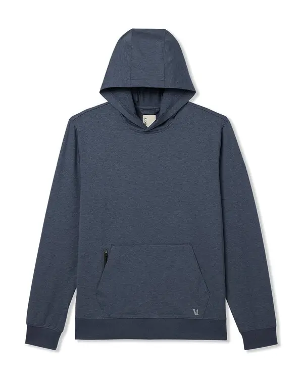 Vuori Athletic Fit Hoodie - Azure