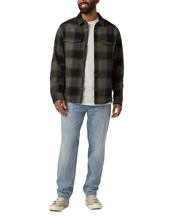 Vuori Range Plaid Shirt Jacket - Oregano