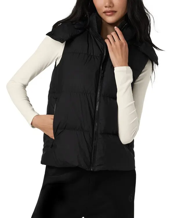 Vuori Alta Puffer Vest - Black