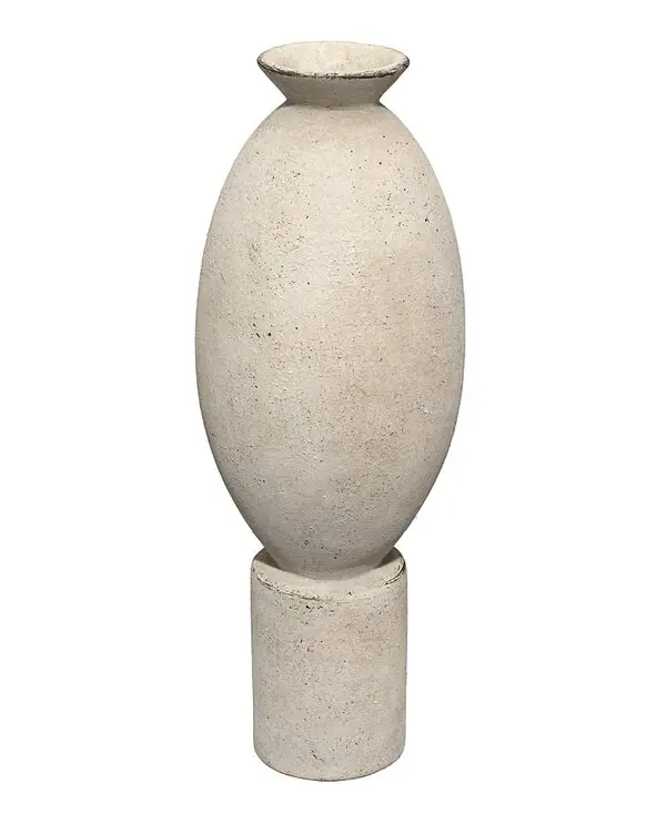 JAMIE YOUNG CO. Elavated Ceramic Decorative Vase - Cream