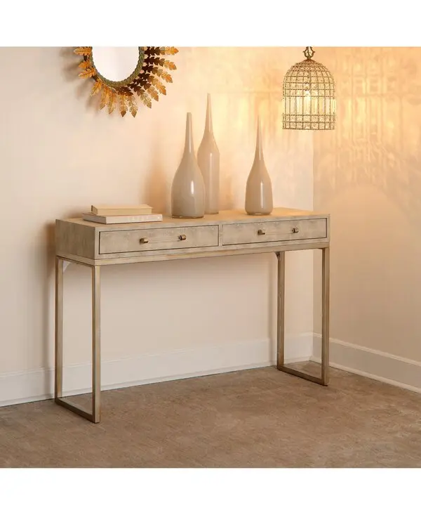 JAMIE YOUNG CO. Logan Wood Console Table - Cream