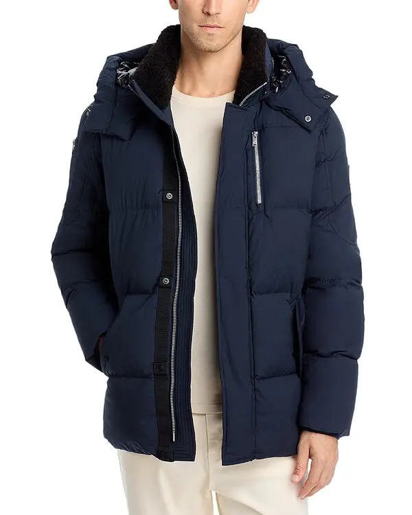 Moose Knuckles Everest 3q Puffer Jacket - Navy