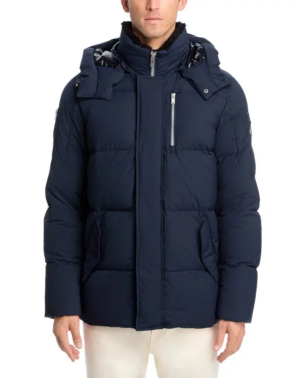 Moose Knuckles Everest 3q Puffer Jacket - Navy