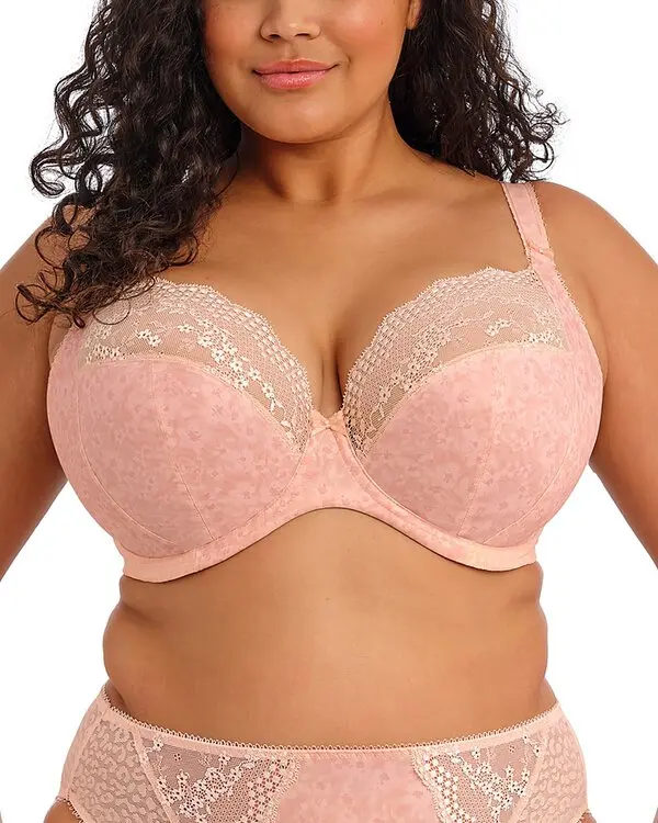 Elomi Lucie Underwire Plunge Bra - Pale Blush