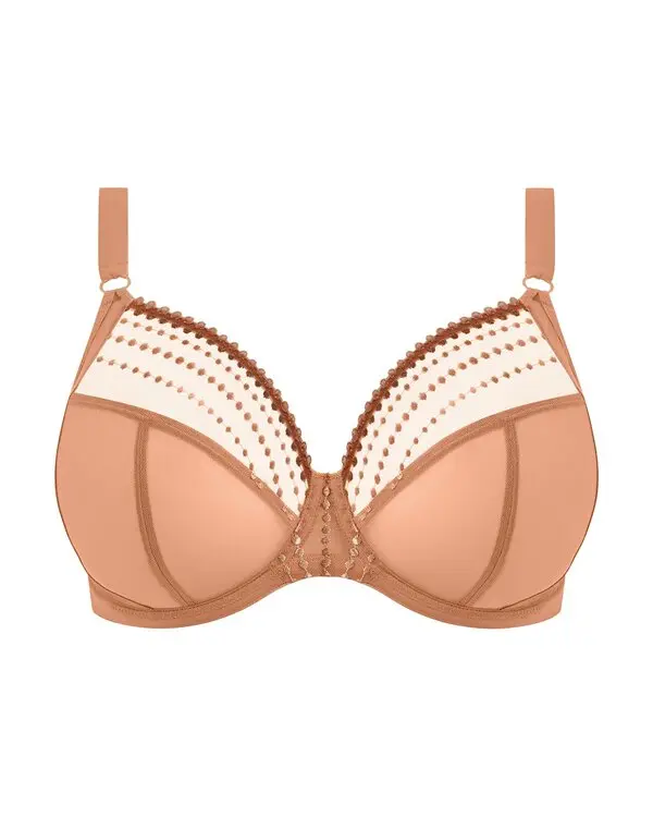 Elomi Matilda Underwire Plunge Bra - Cafe Au Lait
