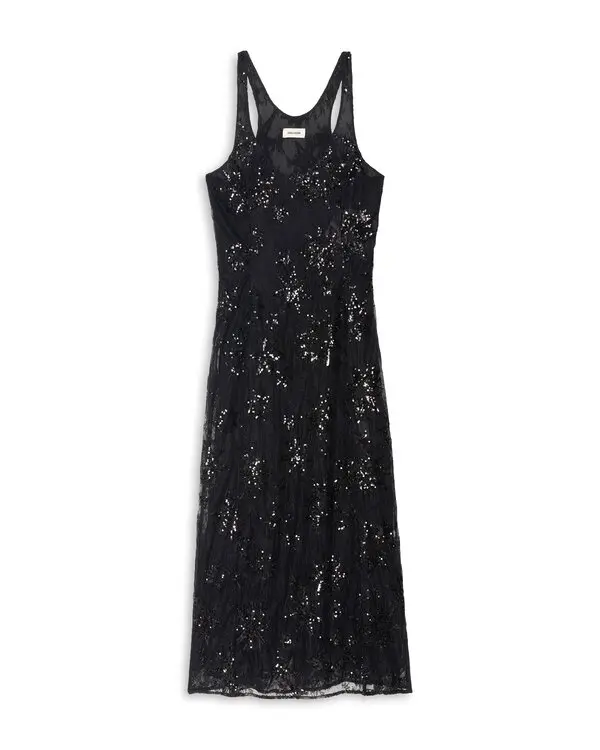 Zadig&Voltaire Rarysa Sequined Lace Dress