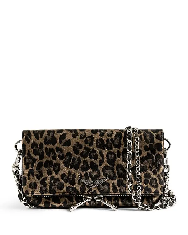 Zadig&Voltaire Rock Nano Clutch - Silver