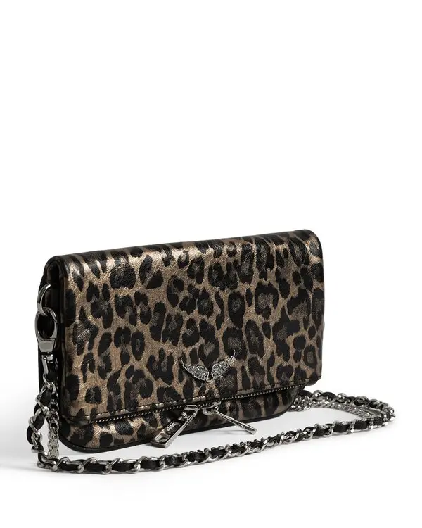 Zadig&Voltaire Rock Nano Clutch - Silver