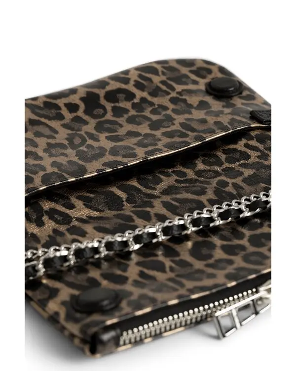 Zadig&Voltaire Rock Nano Clutch - Silver