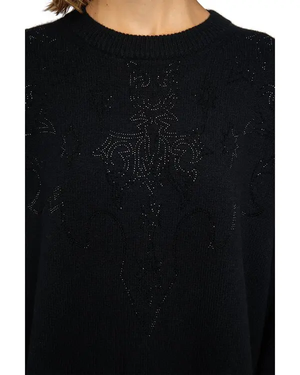 Zadig&Voltaire Markuz Cashmere Round Neck Sweater - Black