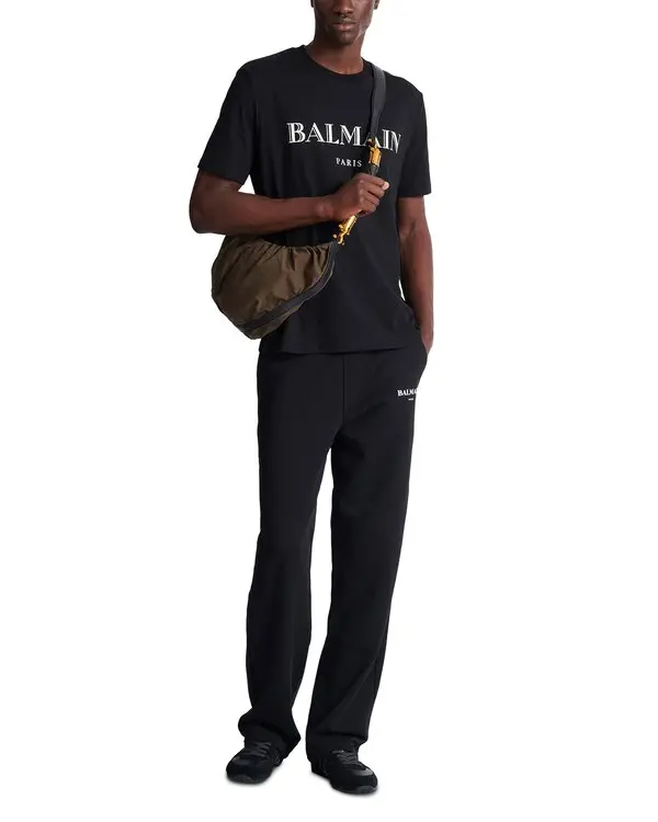 Balmain Drawstring Logo Sweatpants