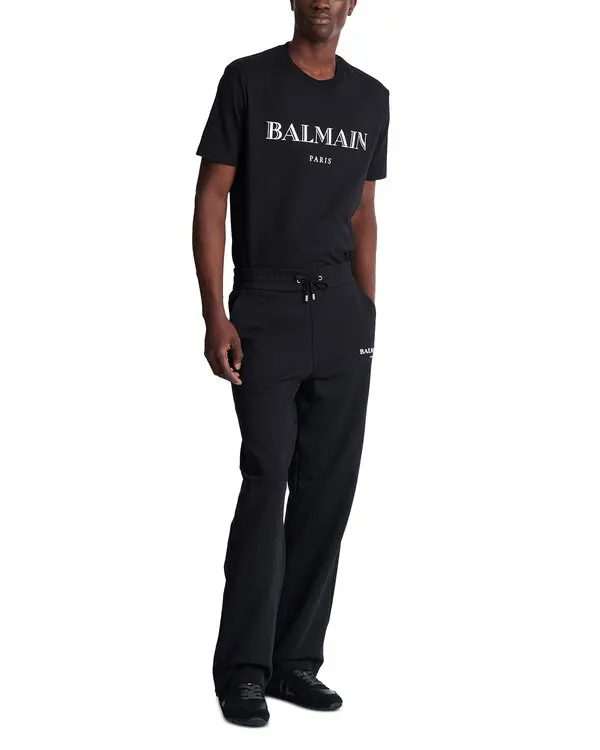 Balmain Drawstring Logo Sweatpants