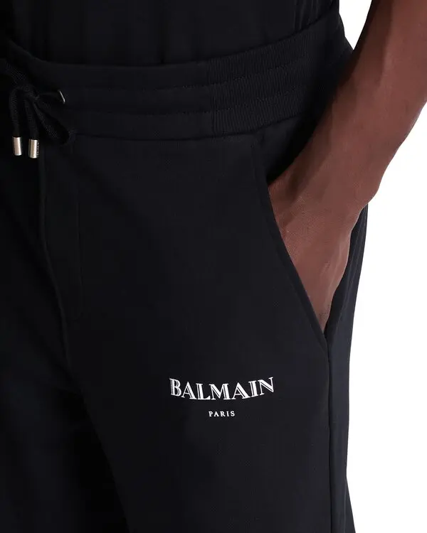 Balmain Drawstring Logo Sweatpants