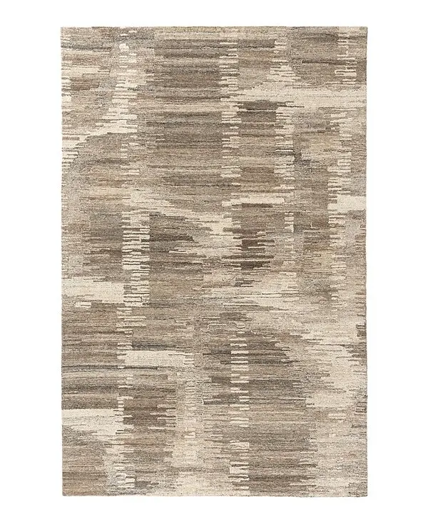 LR HOME Serenra Str-762 Area Rug 7'9x9'9 - Brown