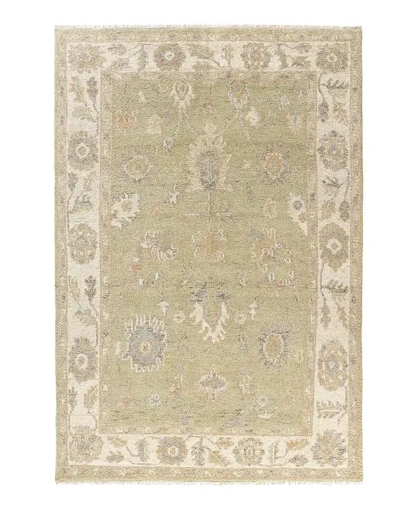 LR HOME Homora Sen-632 Area Rug 6'x9 - Green