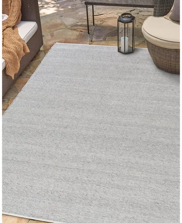 LR HOME Nestrel Sol-876 Area Rug 5'9x8'9 - Gray
