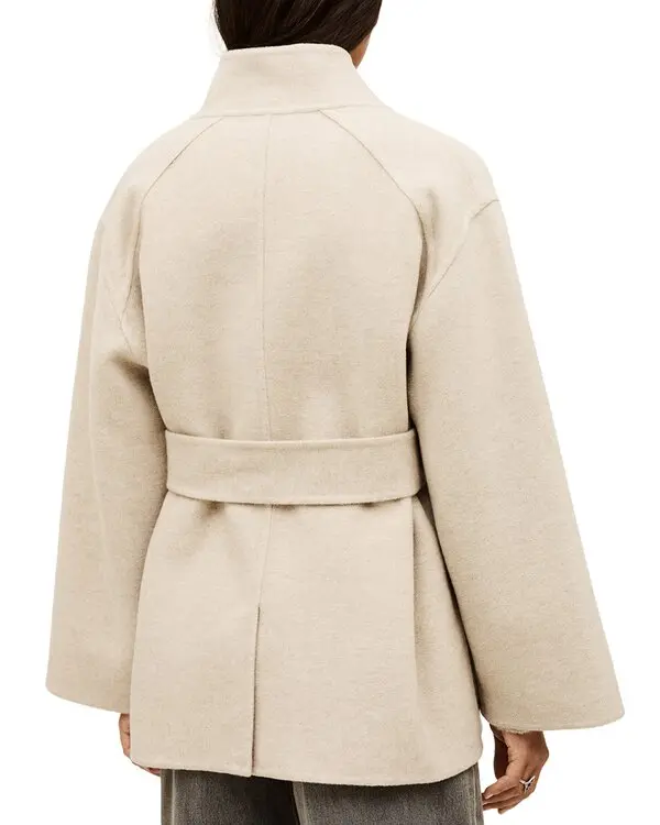 Ba&sh Lourthney Coat - Heather Beige